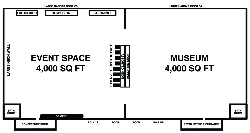 VR EVENT SPACE LAYOUT - Valley Relics Museum