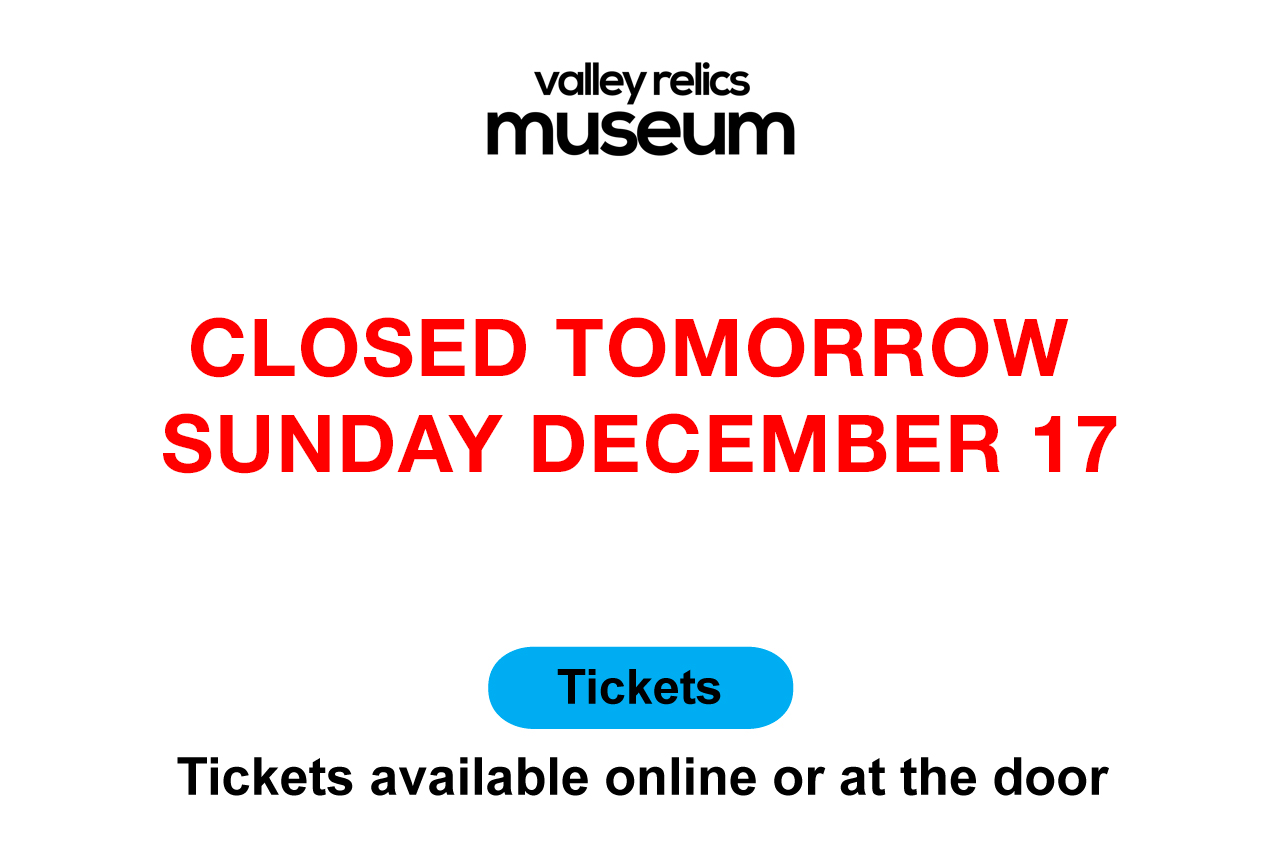 Events - Valley Relics Museum